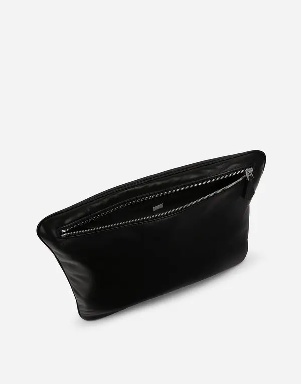 Dolce & Gabbana Nappa Leather Handbag Briefcase And Clutches Leather