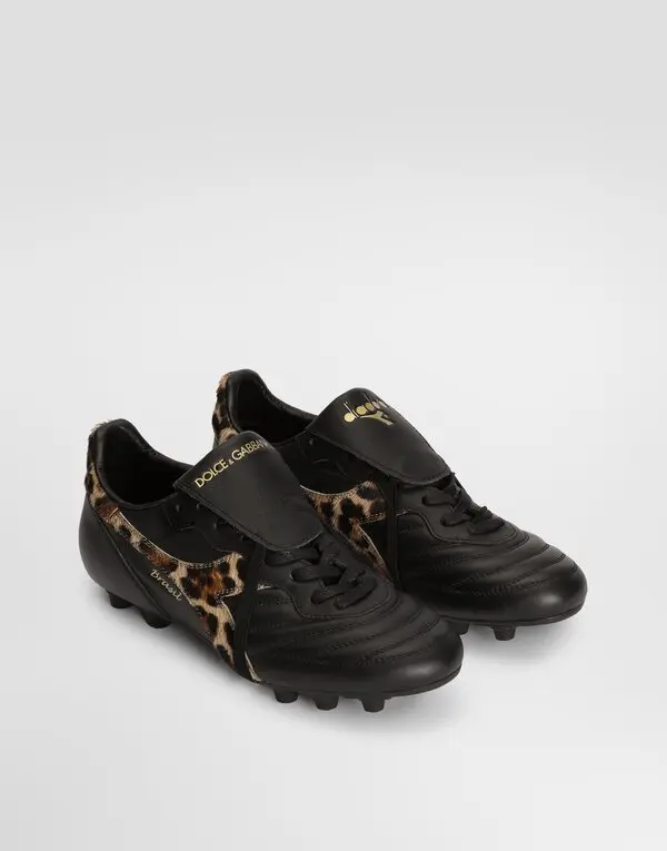 Dolce & Gabbana X Diadora Calfskin Football Boots