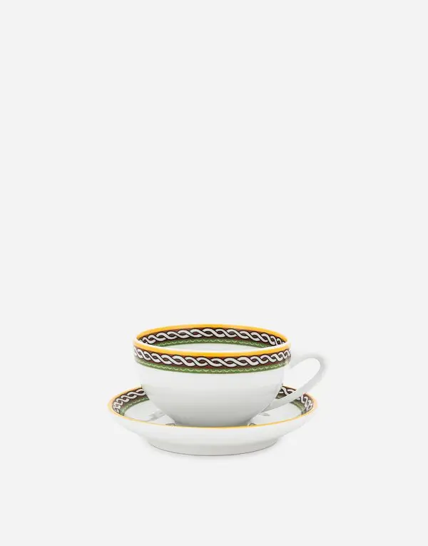 Dolce & Gabbana Set 2 Tz/piatt.te Tea Cups