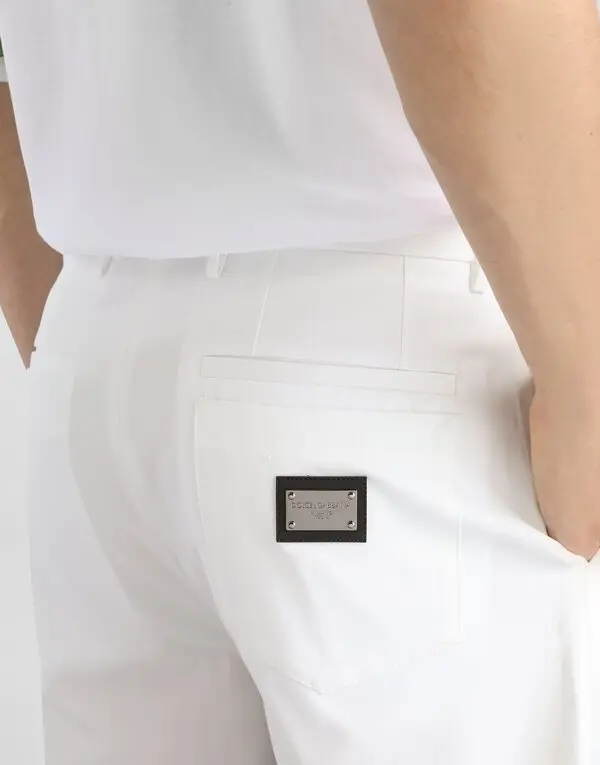 Dolce & Gabbana Stretch Cotton Shorts