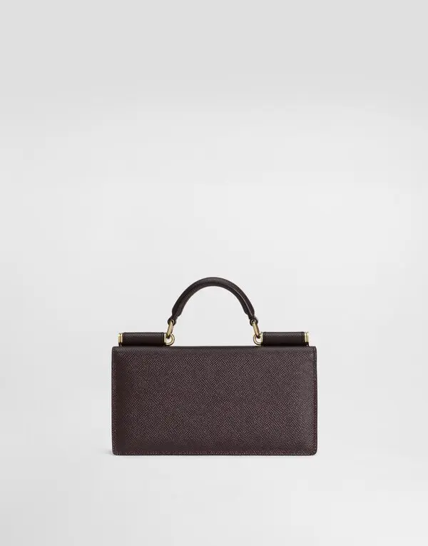 Dolce & Gabbana Iguana-print Calfskin Mini Bag - Bordeaux