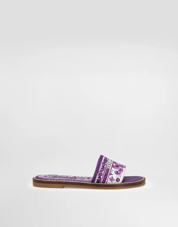 Dolce & Gabbana Ciabatta Flat Shoes