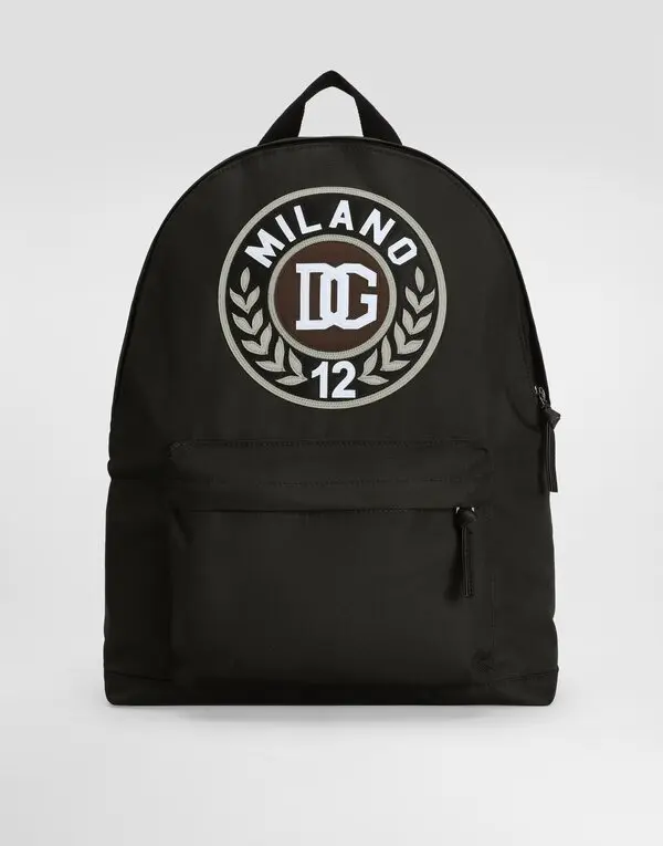 Dolce & Gabbana Nylon Backpack With Patch Accessories