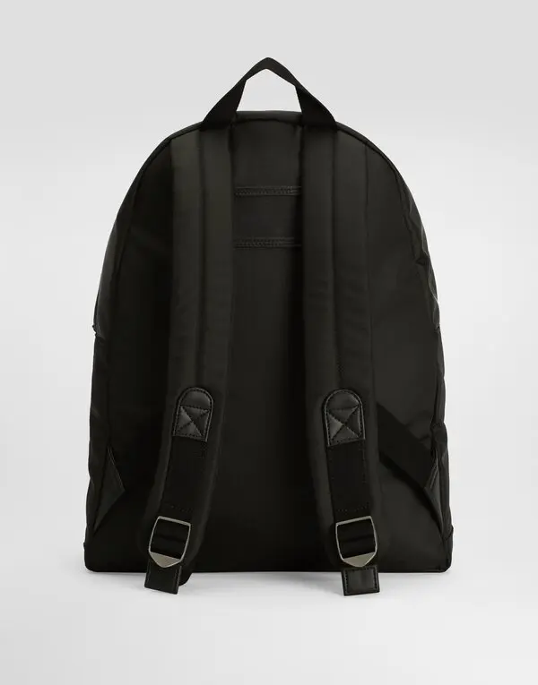 Dolce & Gabbana Nylon Backpack With Patch Accessories