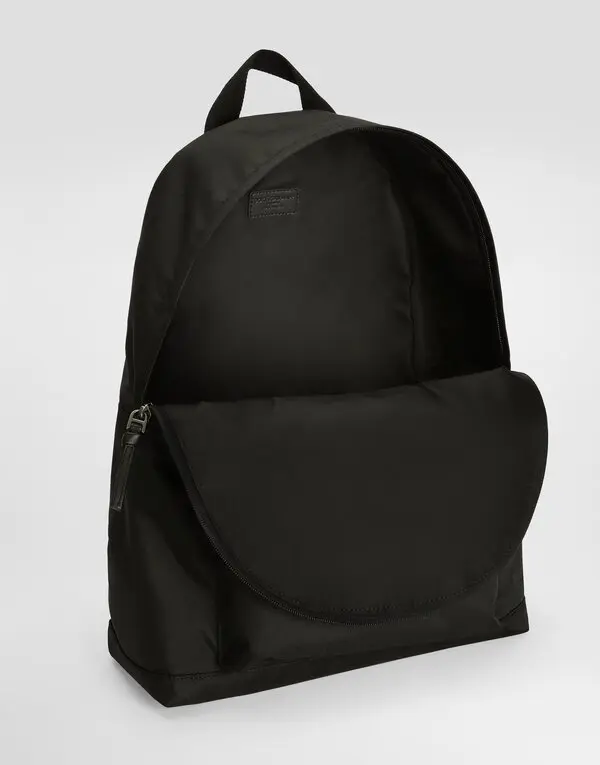Dolce & Gabbana Nylon Backpack With Patch Accessories