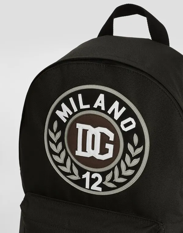 Dolce & Gabbana Nylon Backpack With Patch Accessories