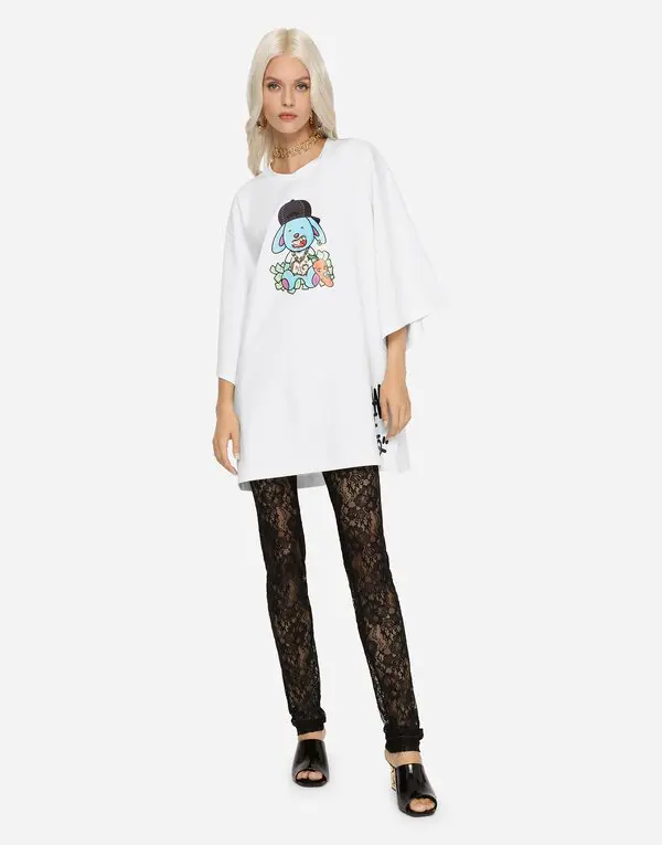 Dolce & Gabbana Lace Leggings Pants And Shorts