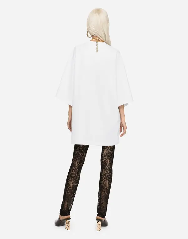 Dolce & Gabbana Lace Leggings Pants And Shorts