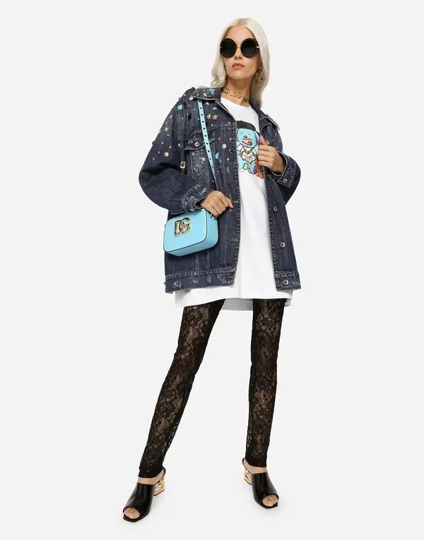 Dolce & Gabbana Lace Leggings Pants And Shorts