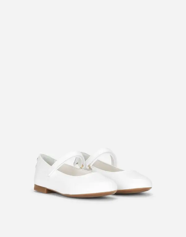Dolce & Gabbana Patent Leather Mary Jane Ballet Flats