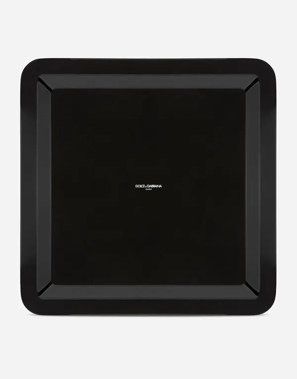 Dolce & Gabbana Wooden Tray Large Square