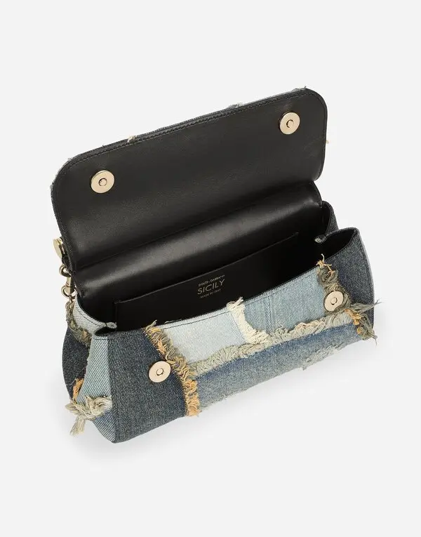 Dolce & Gabbana Elongated Medium Sicily Handbag Handbags