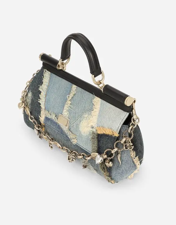 Dolce & Gabbana Elongated Medium Sicily Handbag Handbags