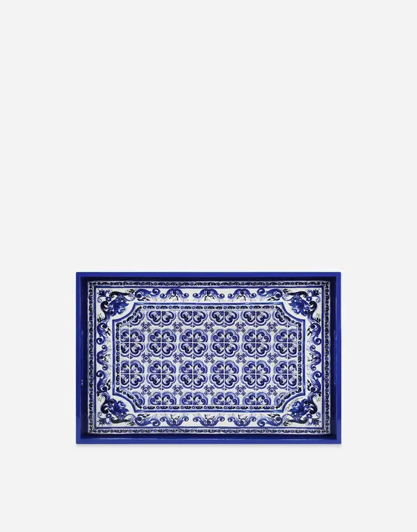 Dolce & Gabbana Vassoio In Plexiglass Rectangular
