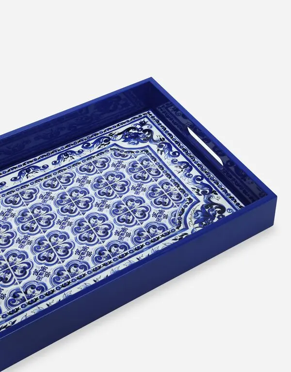 Dolce & Gabbana Vassoio In Plexiglass Rectangular