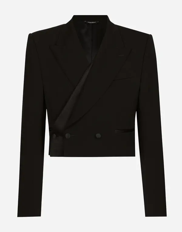 Dolce & Gabbana Double-breasted Wool Spencer Jacket Suits And Blazers Wool