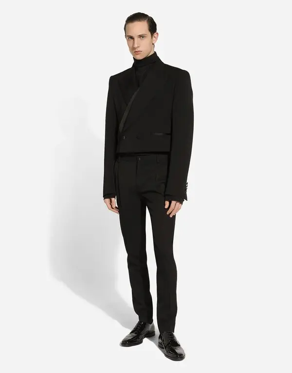 Dolce & Gabbana Double-breasted Wool Spencer Jacket Suits And Blazers Wool