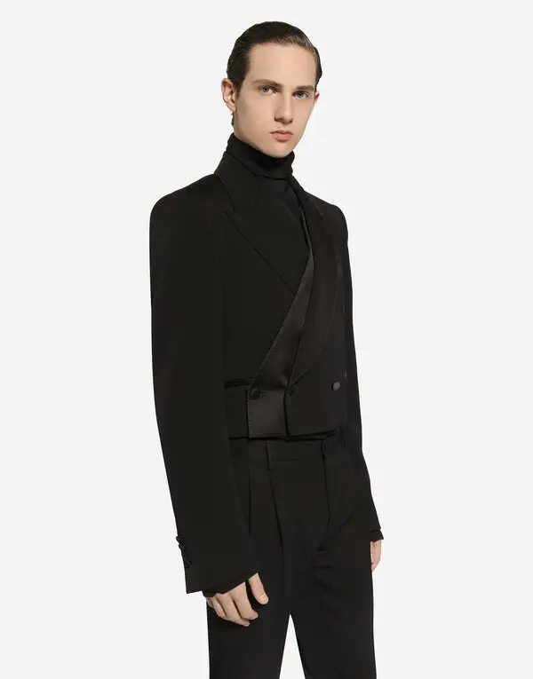 Dolce & Gabbana Double-breasted Wool Spencer Jacket Suits And Blazers Wool