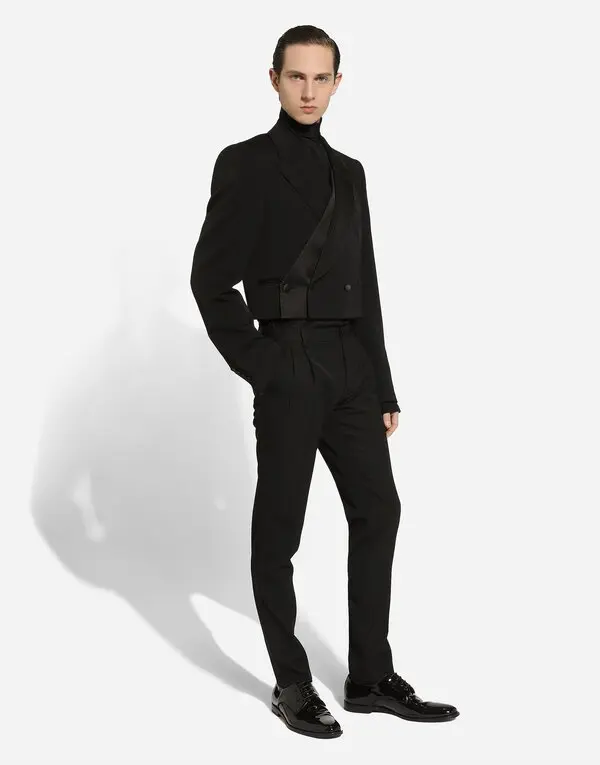 Dolce & Gabbana Double-breasted Wool Spencer Jacket Suits And Blazers Wool