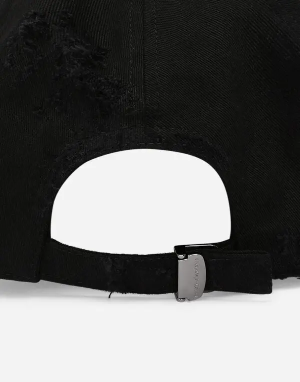 Dolce & Gabbana Cotton Twill Baseball Cap
