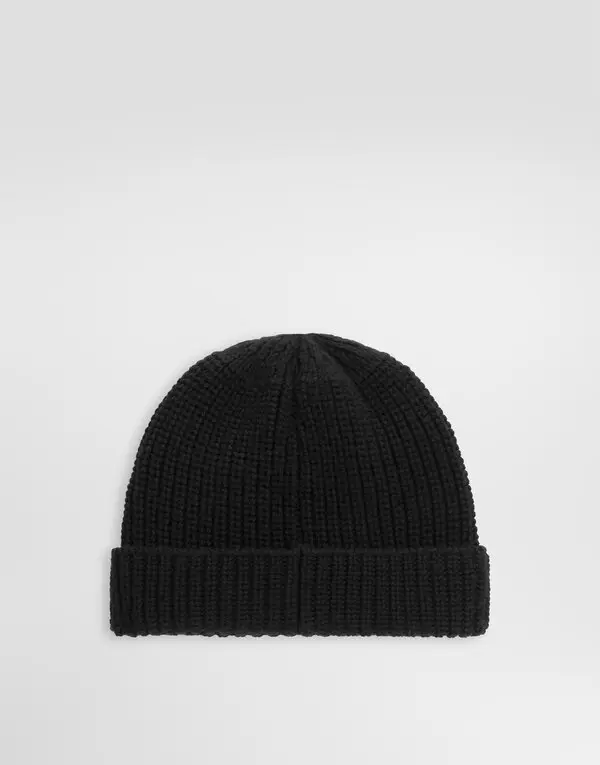 Dolce & Gabbana Ribbed Knit Hat Accessories