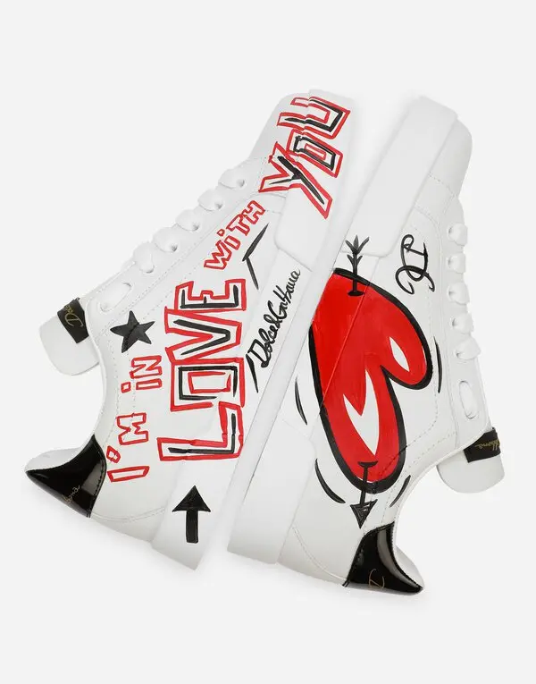 Dolce & Gabbana Portofino Cuore Sneakers