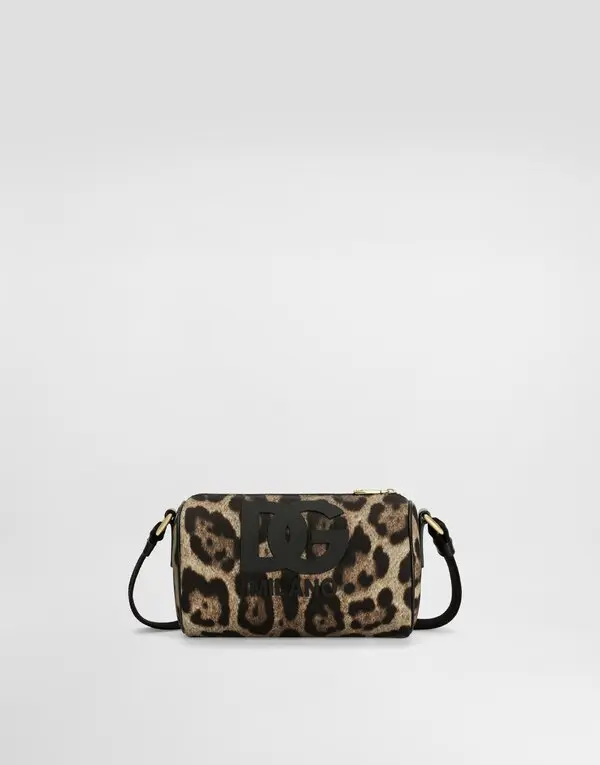 Dolce & Gabbana Leo- Nylon Crossbody Bag Accessories Animal - Print