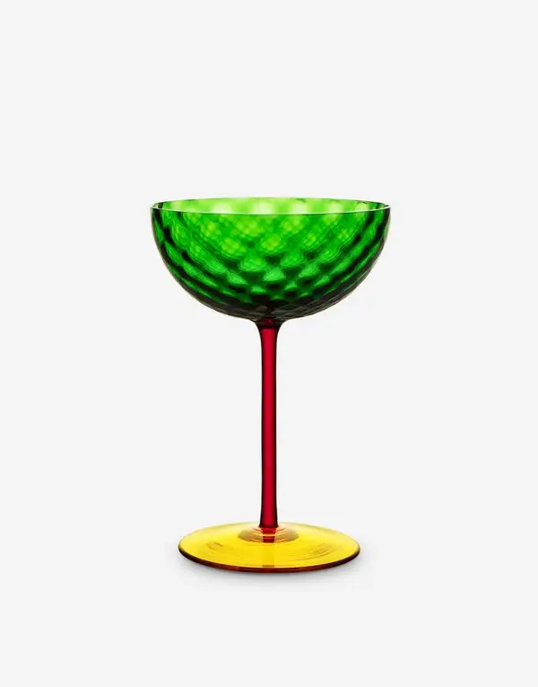 Dolce & Gabbana Champagne Glass In Murano Glass Champagne Glasses