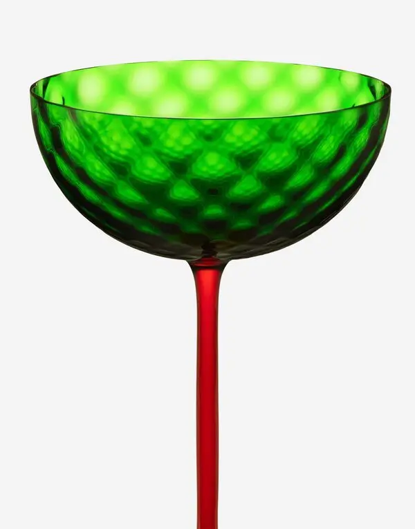 Dolce & Gabbana Champagne Glass In Murano Glass Champagne Glasses