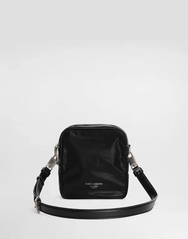 Dolce & Gabbana Leather Bag Crossbody Bags - Black