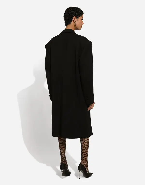 Dolce & Gabbana Cappotto Coats And Jackets - Black
