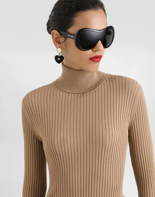 Dolce & Gabbana Wool Turtleneck Pullover Sweaters And Cardigans