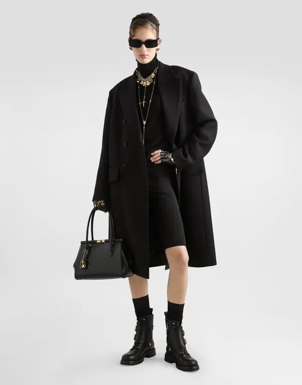 Dolce & Gabbana Wool Turtleneck Pullover - Black