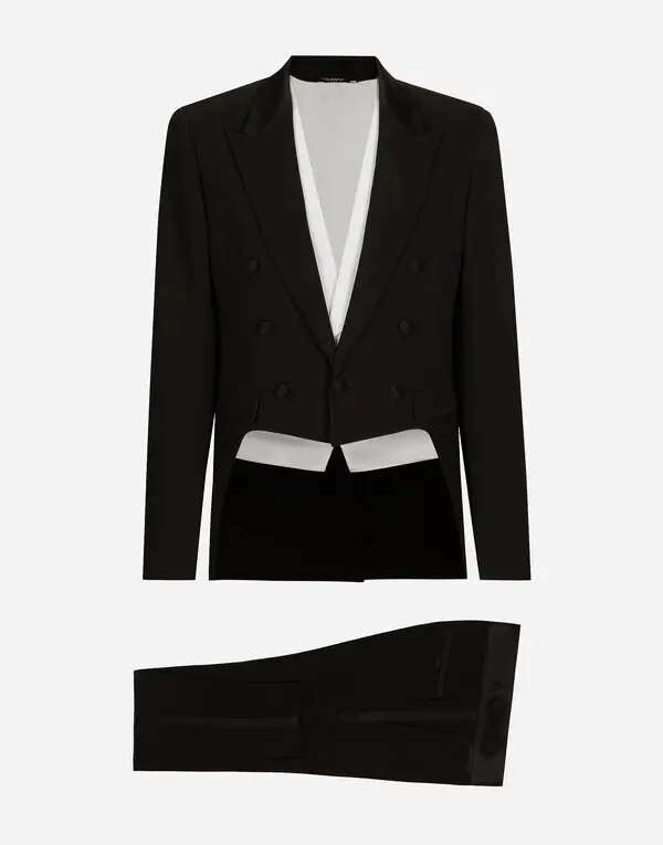 Dolce & Gabbana Single-breasted Tuxedo Suit Suits And Blazers - Black
