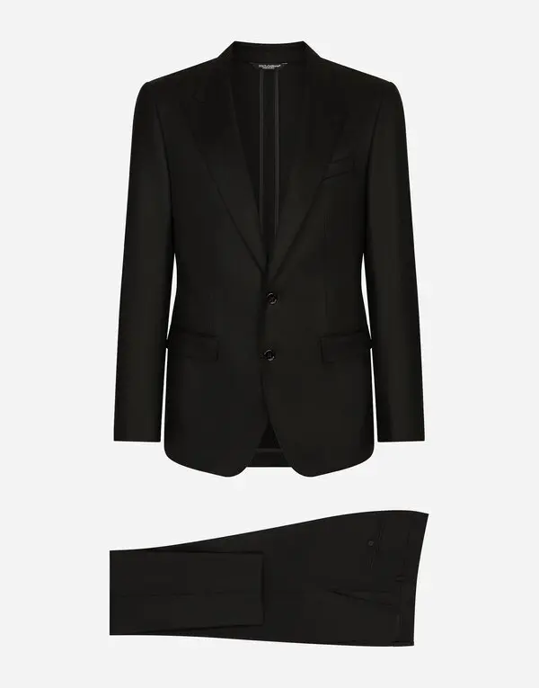 Dolce & Gabbana Single-breasted Tuxedo Suit Suits And Blazers - Black