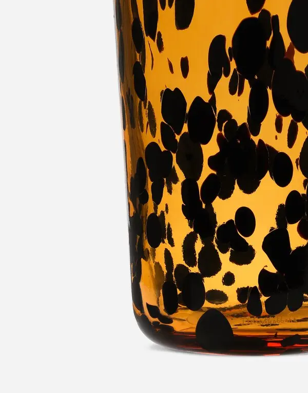 Dolce & Gabbana Cylindrical Murano Glass Vase Medium Vases