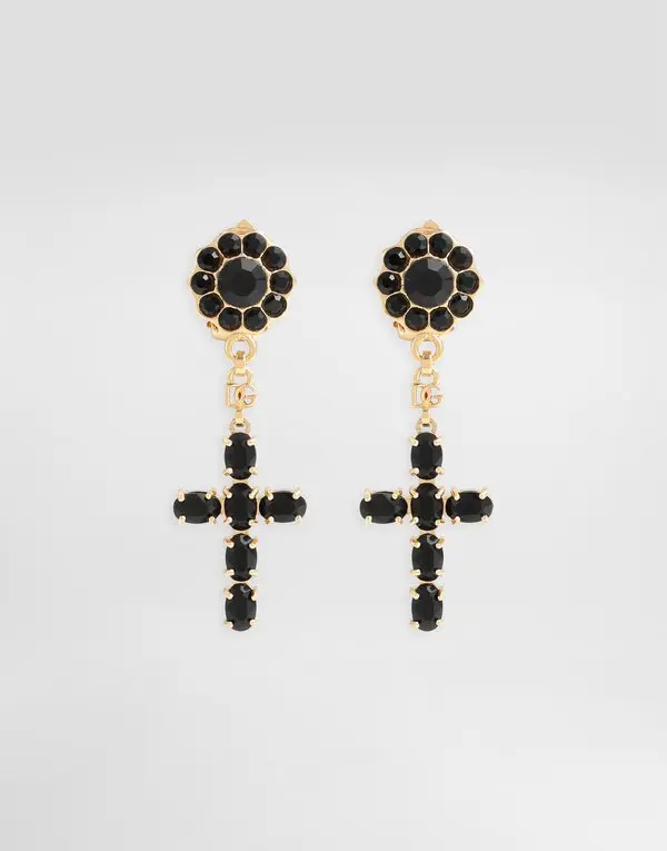 Dolce & Gabbana Orecchini Bijoux Multi-colored Metal - Black