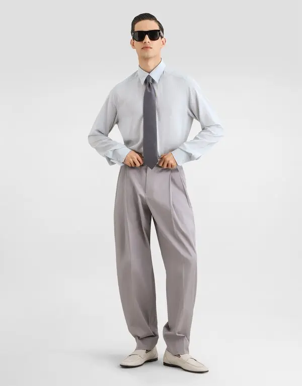 Dolce & Gabbana Camicia Shirts Gray