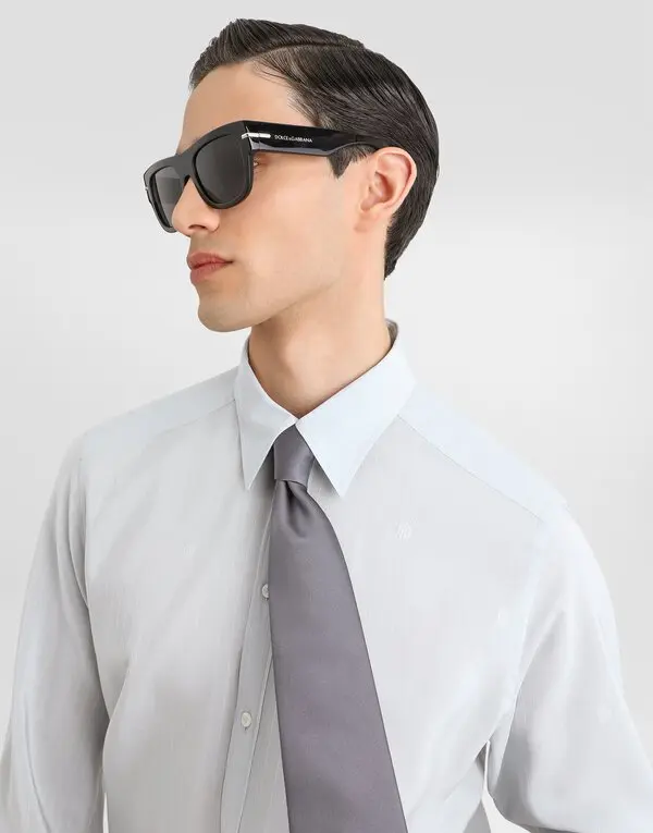 Dolce & Gabbana Camicia Shirts Gray
