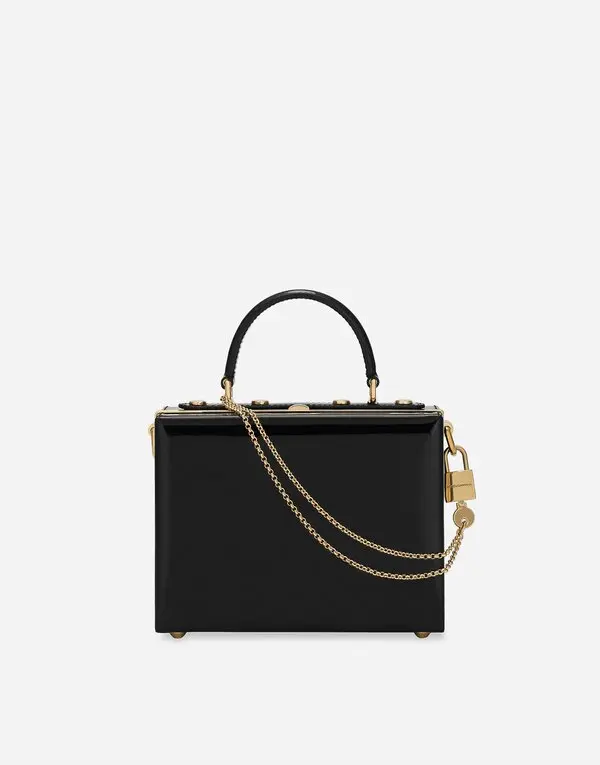 Dolce & Gabbana Dolce Box Handbag Handbags Leather - Black