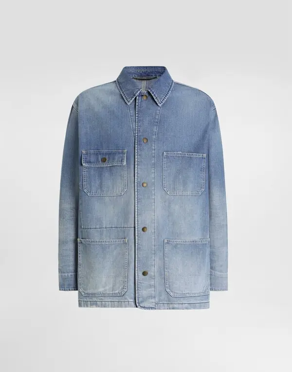 Dolce & Gabbana Denim Jacket Denim Multi-colored