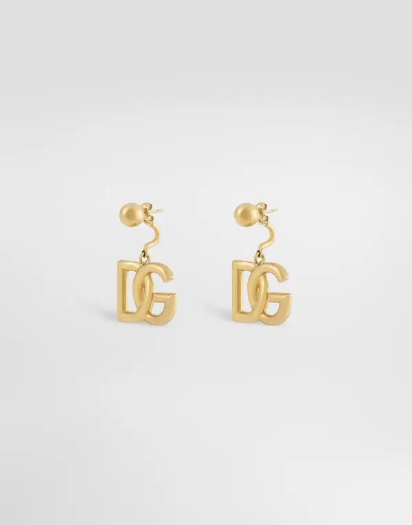 Dolce & Gabbana Dg Logo Drop Earrings