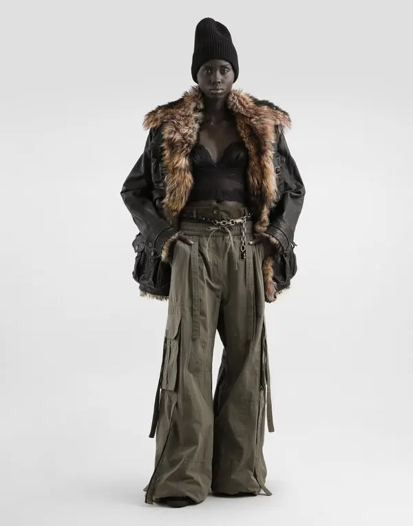 Dolce & Gabbana Lambskin Jacket Coats And Jackets