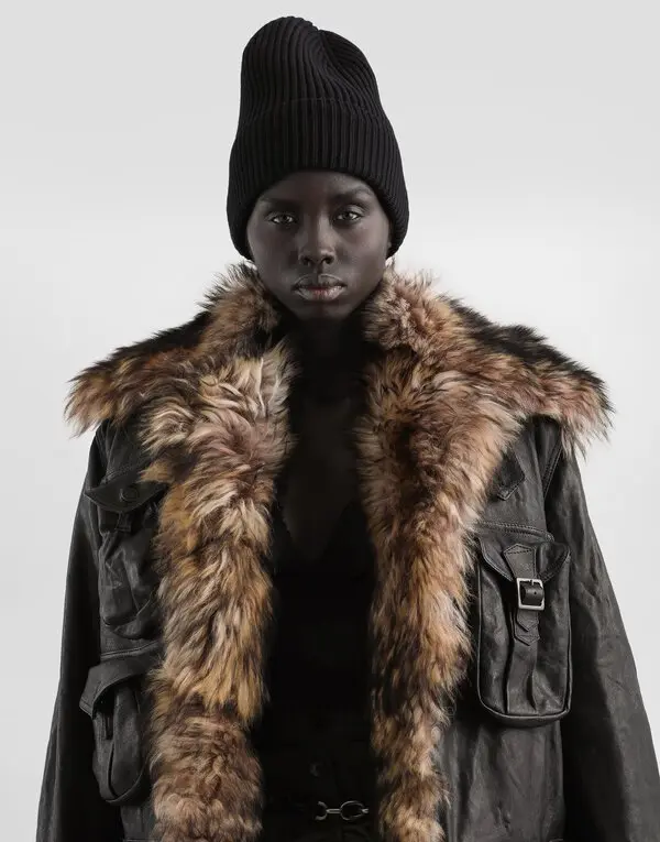 Dolce & Gabbana Lambskin Jacket Coats And Jackets