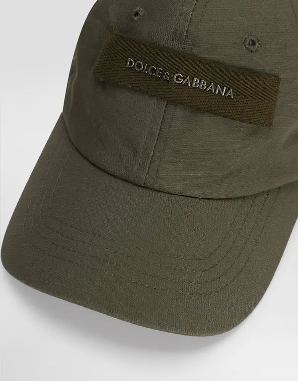 Dolce & Gabbana Ripstop Baseball Cap Hats And Gloves