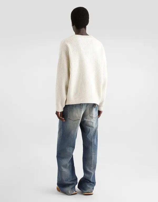 Dolce & Gabbana Sweater With Sequins Sweaters And Cardigans
