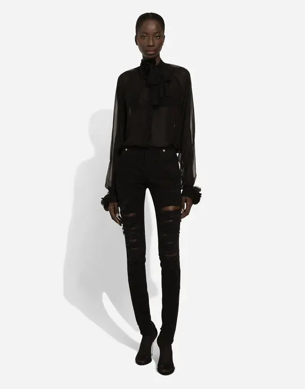 Dolce & Gabbana Camicia Shirts And Tops Silk