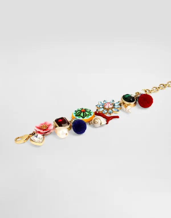 Dolce & Gabbana Charms Bracelet Bijoux Multi-colored Metal