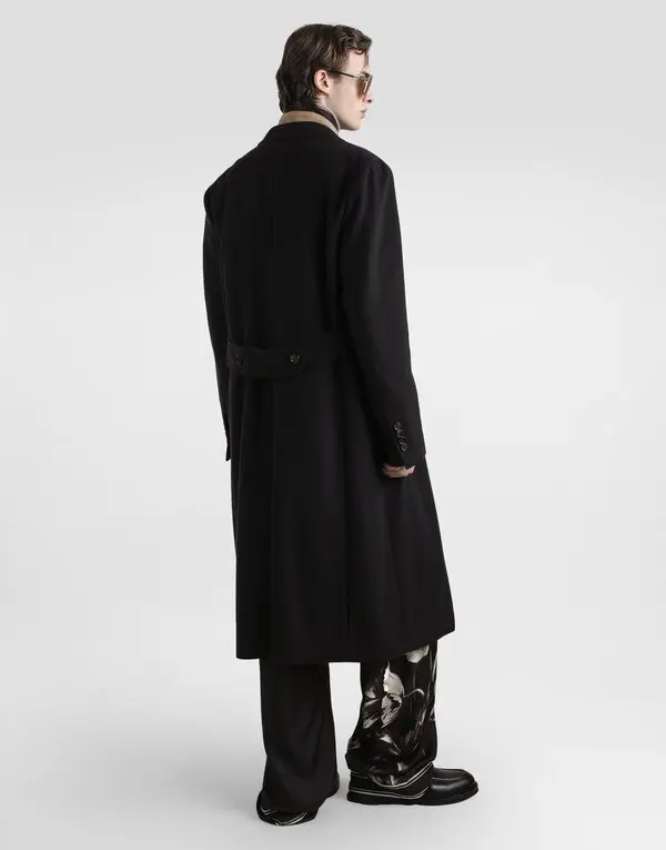 Dolce & Gabbana Suede Jacket Coats And Jackets