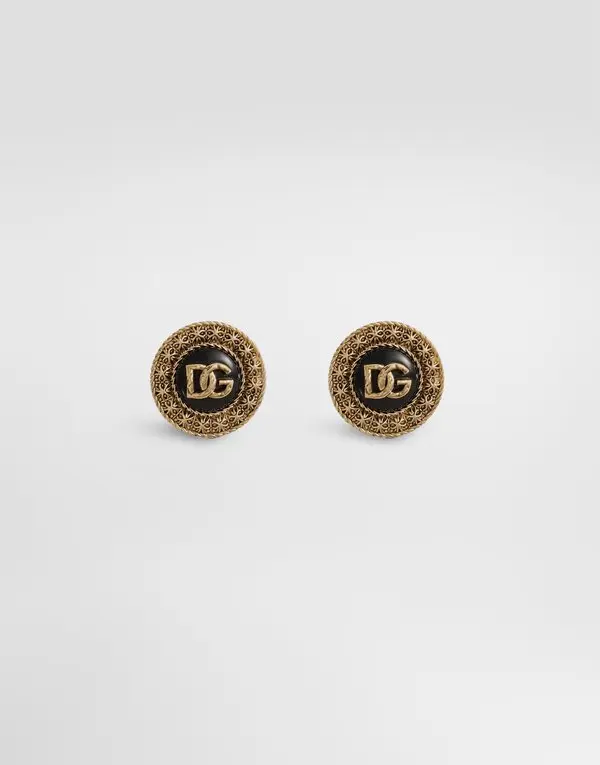 Dolce & Gabbana Metal Clip-on Earrings - Gold